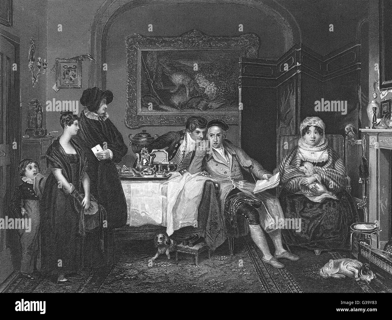 THE POOR RELATIONS Stock Photo - Alamy