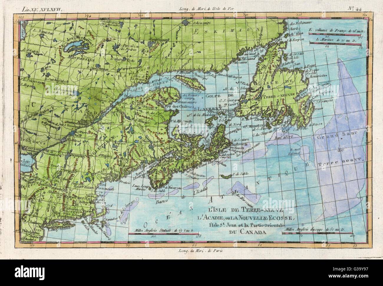 Native america map hi-res stock photography and images - Alamy