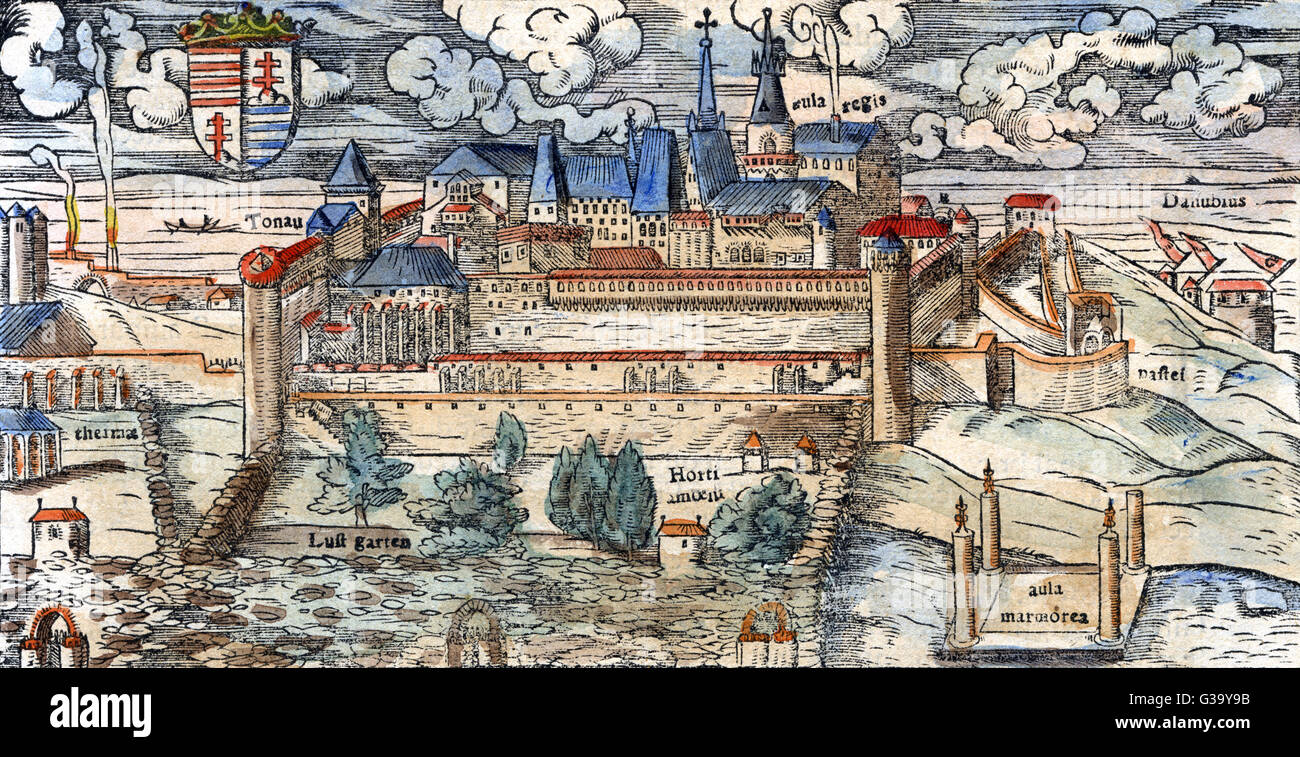 BUDA IN 1544 Stock Photo - Alamy