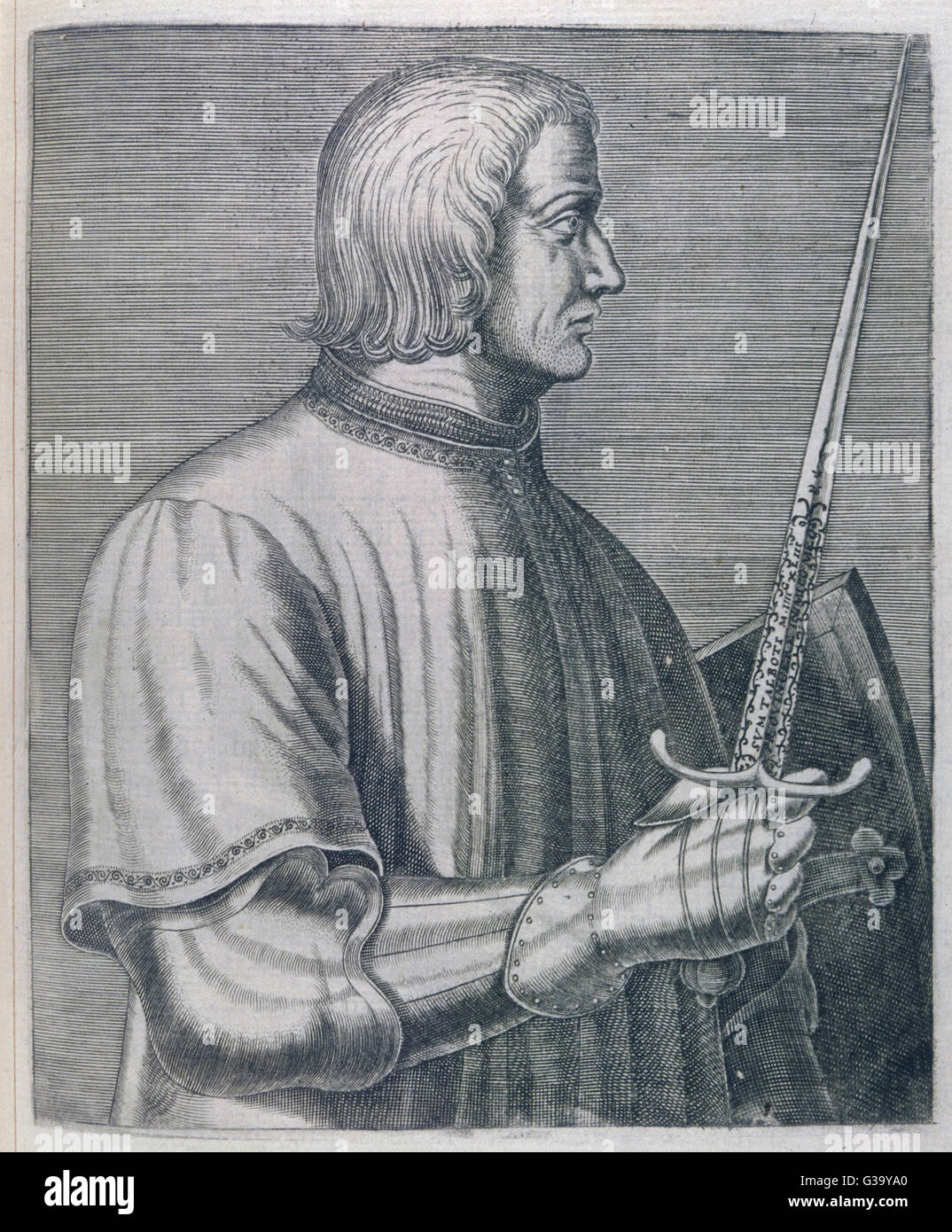 JOHN TALBOT 1st EARL of SHREWSBURY British soldier, hero of the French ...