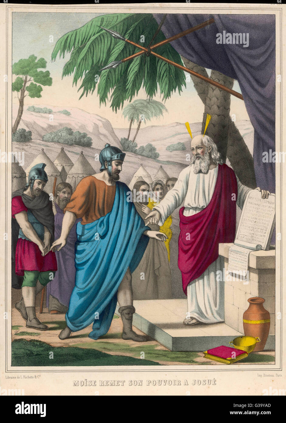 Moses receives hi-res stock photography and images - Alamy