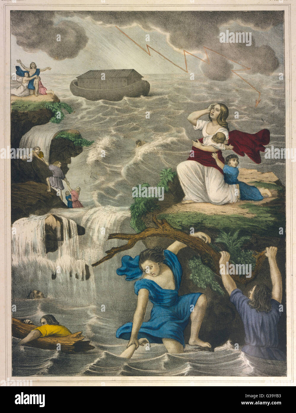 THE DELUGE COMES Stock Photo - Alamy