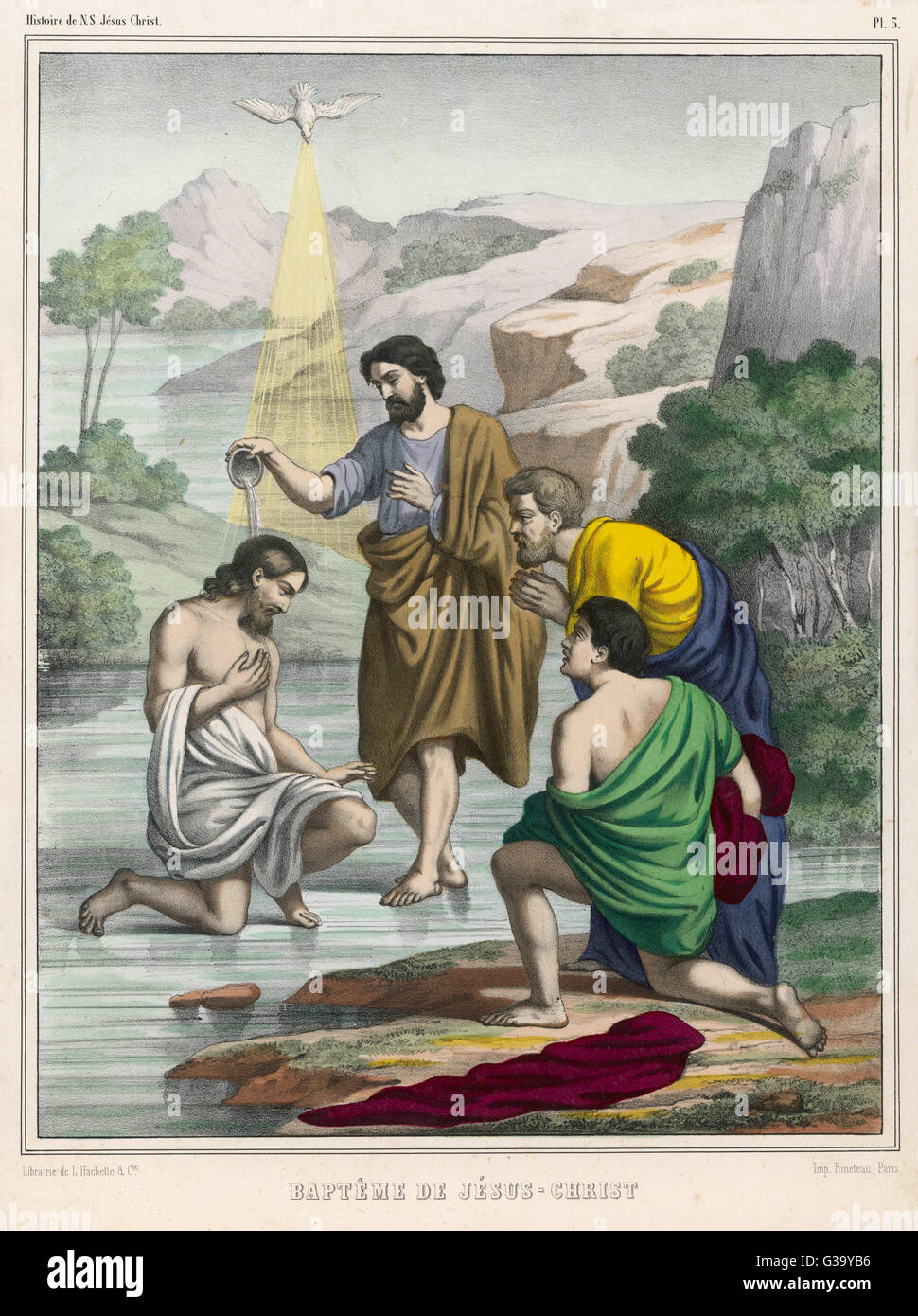 Jesus baptism dove hi-res stock photography and images - Alamy