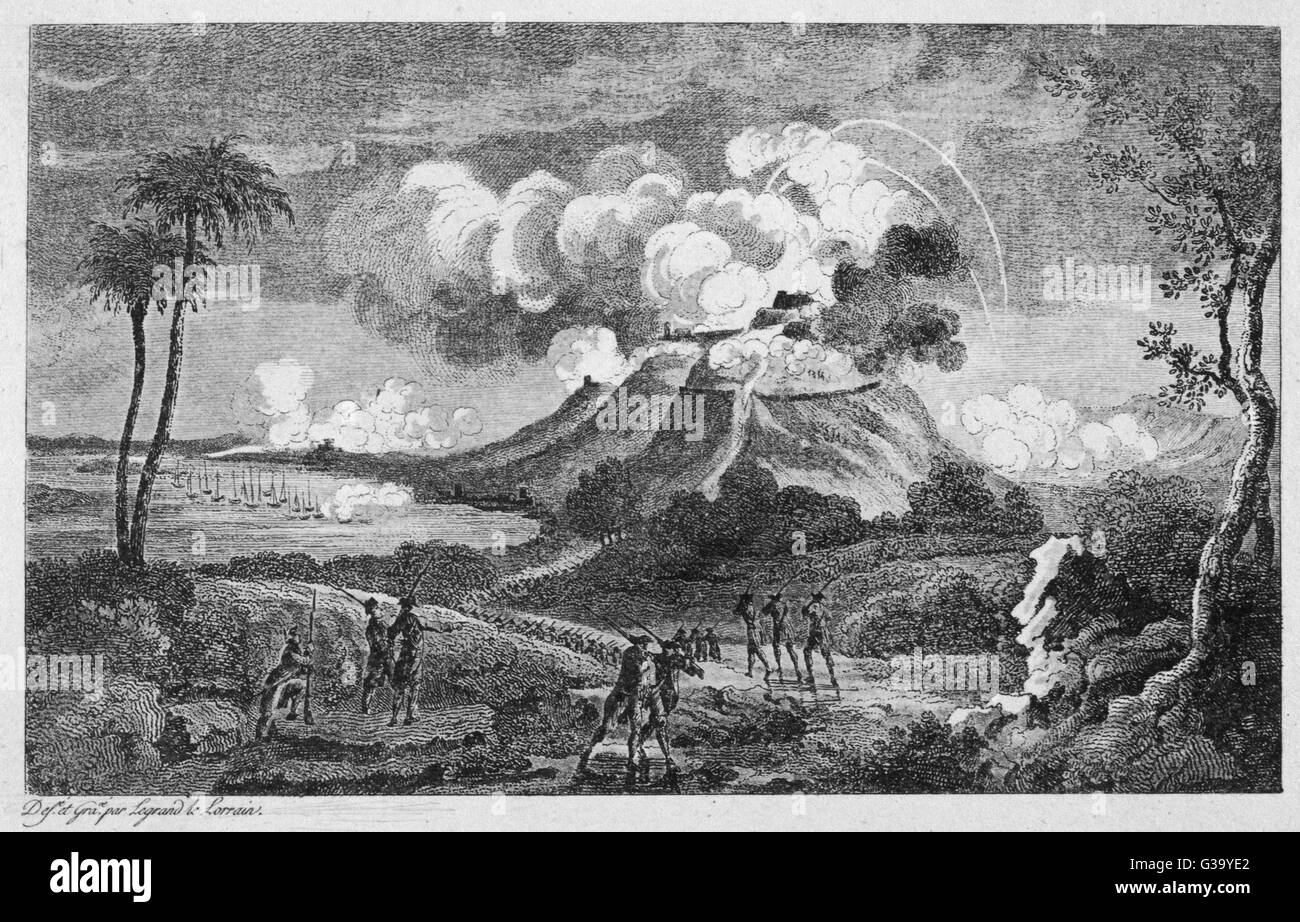 FRENCH TAKE GRENADA Stock Photo - Alamy