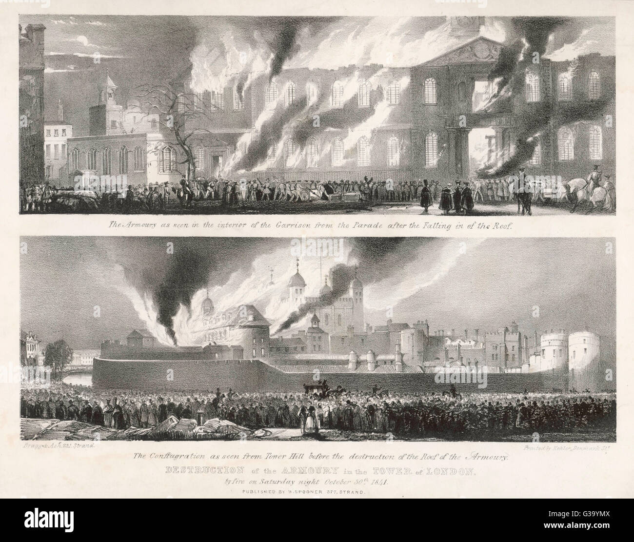 Great fire london tower historical hi-res stock photography and images ...