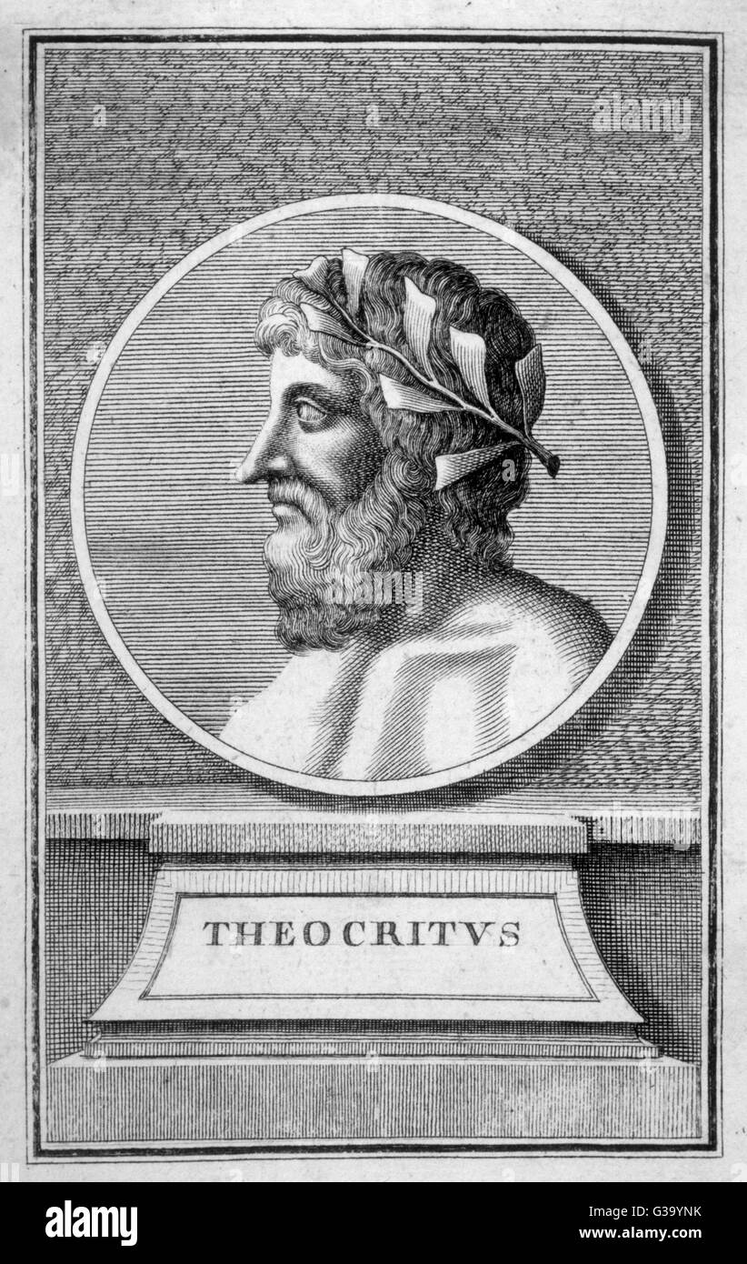 Theocritus greek poet hi-res stock photography and images - Alamy