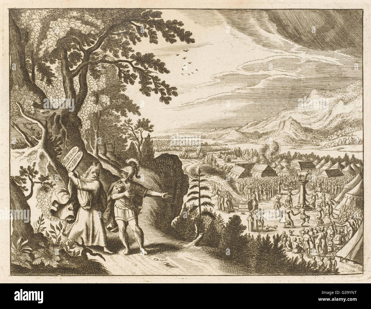 Moses israelites sinai hi-res stock photography and images - Alamy