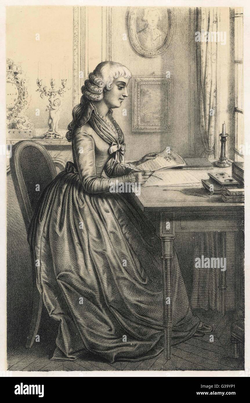 MME JEANNE-MARIE ROLAND Stock Photo - Alamy