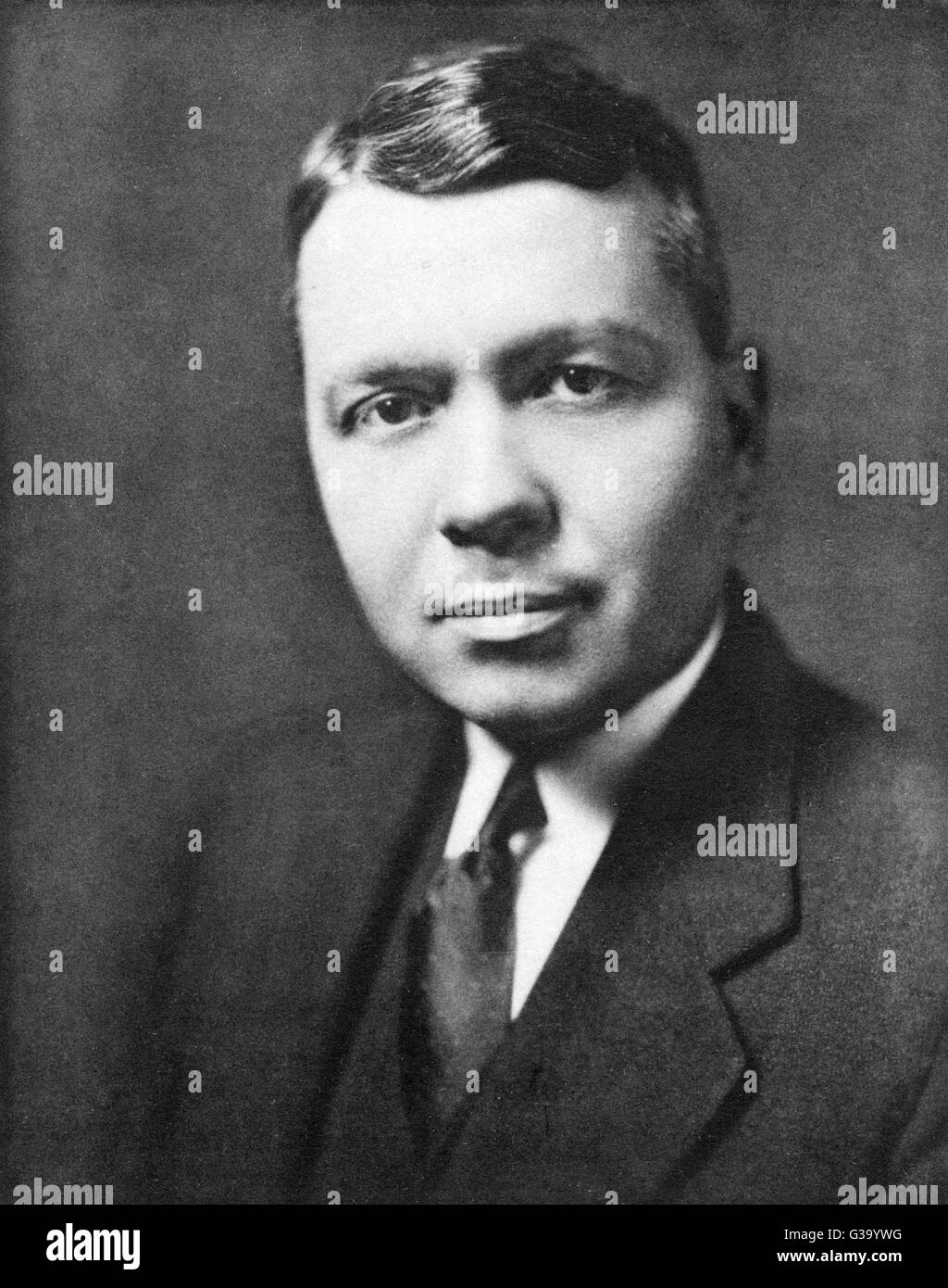 HAROLD C UREY/NOBEL 1934 Stock Photo - Alamy
