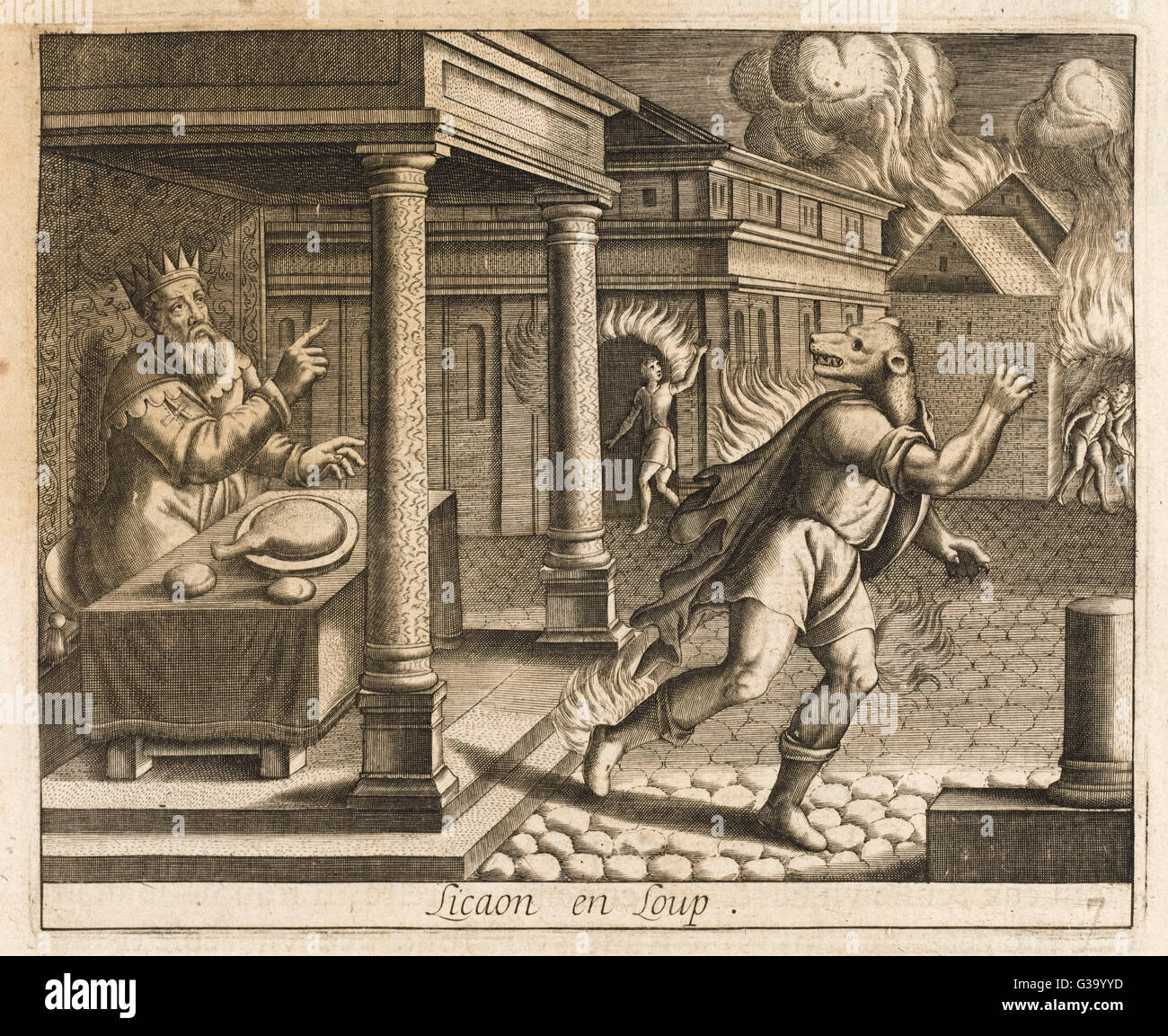 Lycaon, tyrant of Arcadia, has a bad habit of murdering and eating his ...