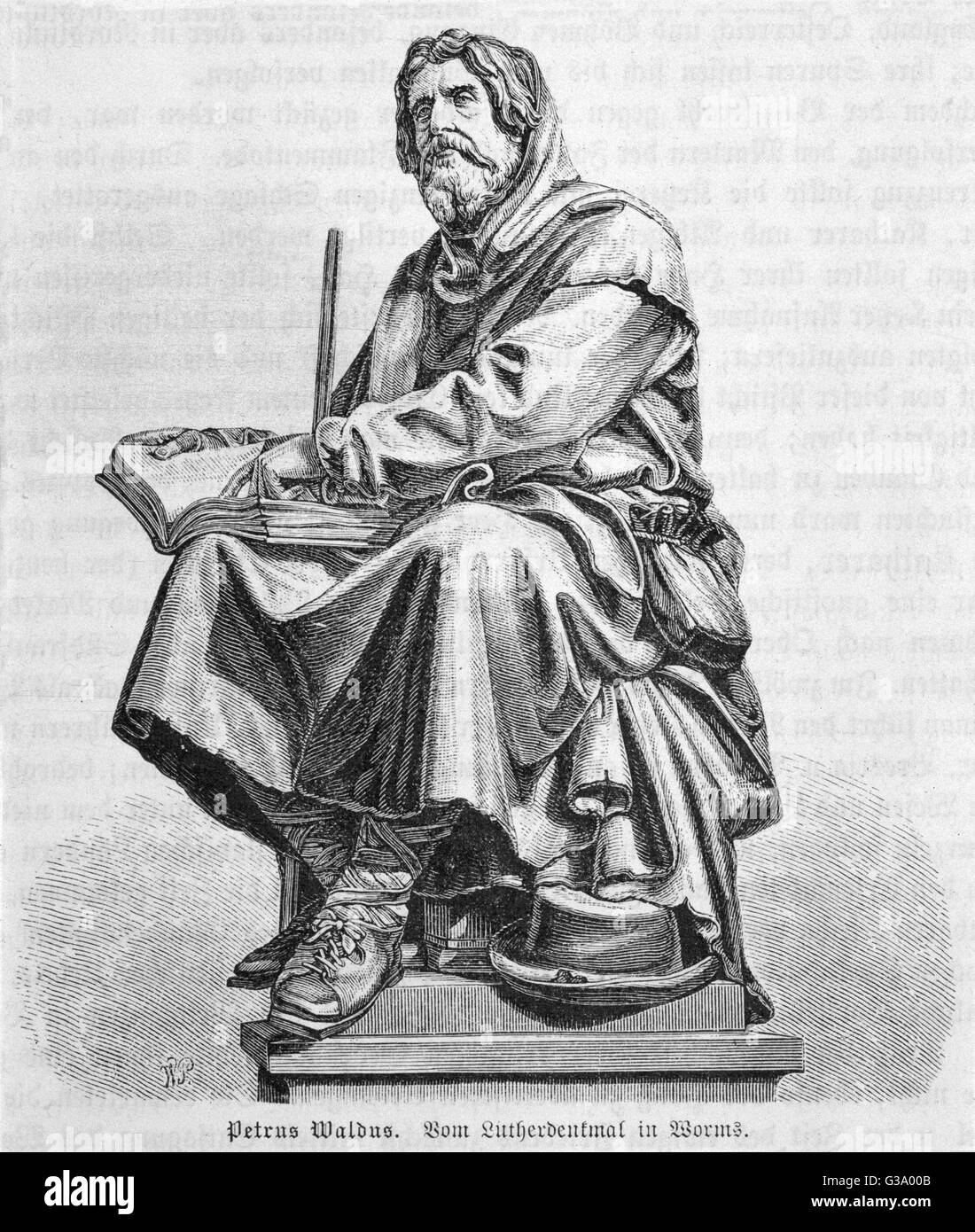 PIERRE VALDES or PETER WALDO French religious leader, founder of the ...