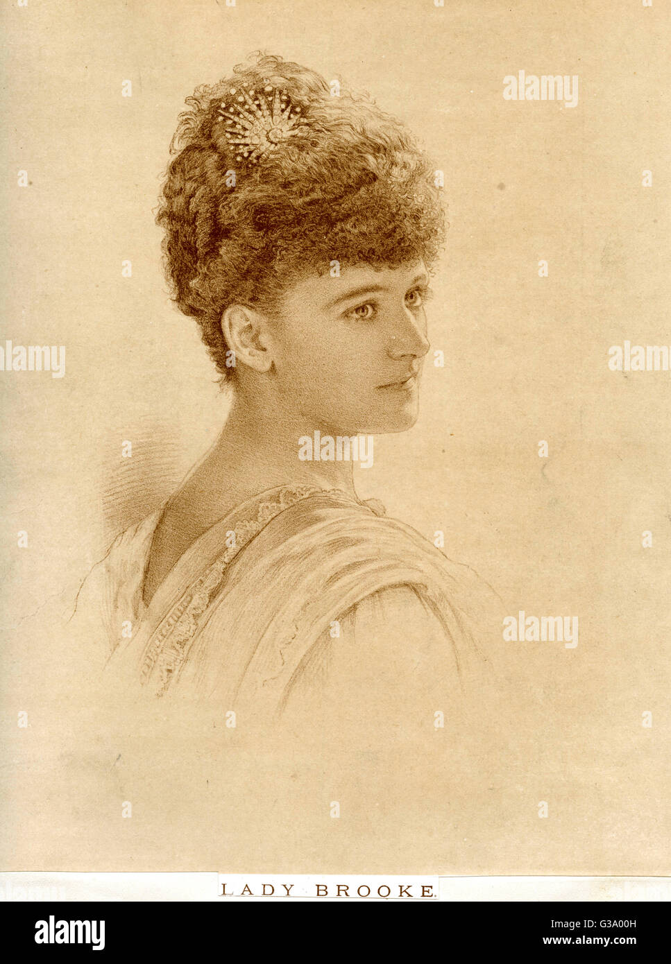 Lady daisy brooke hi-res stock photography and images - Alamy