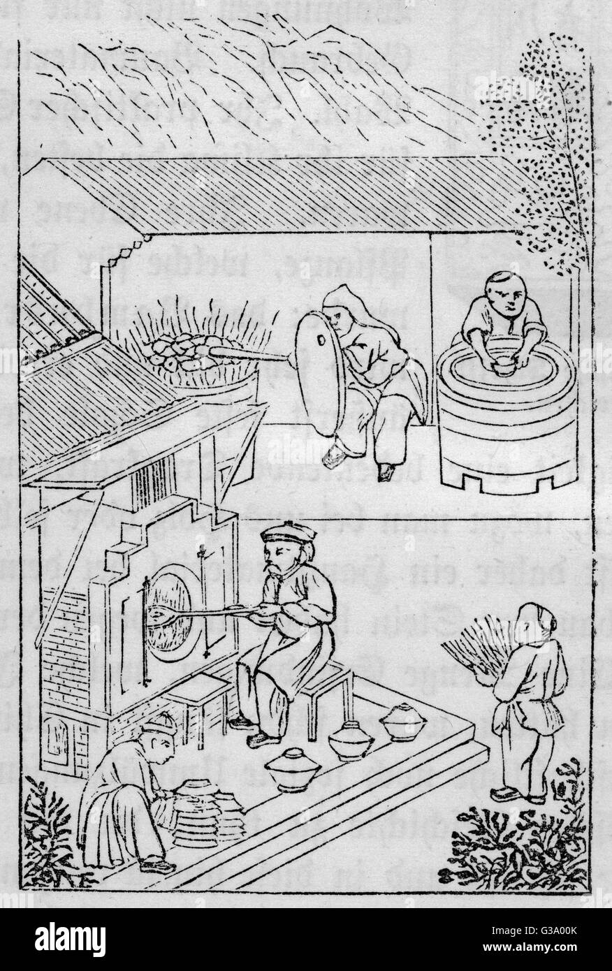 Ancient Chinese Blast Furnace