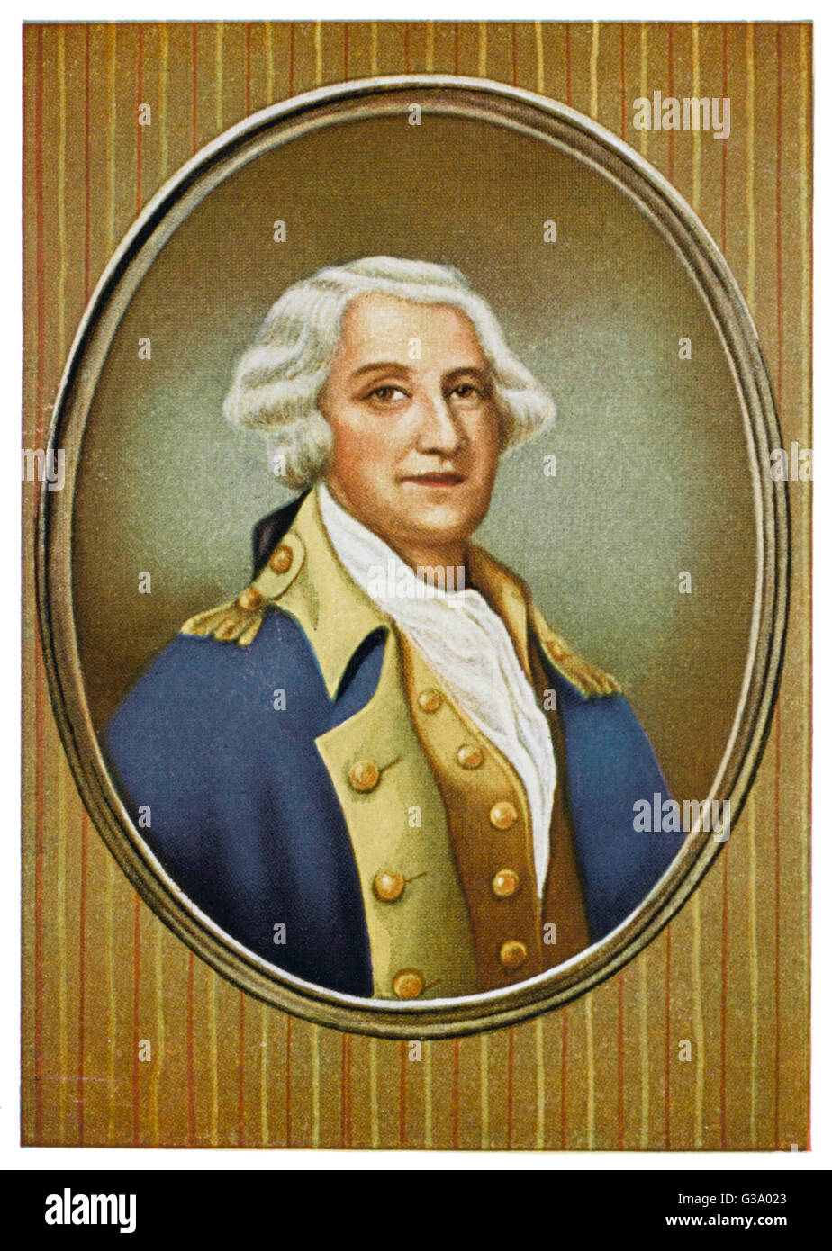George washington first american president hi-res stock photography and ...