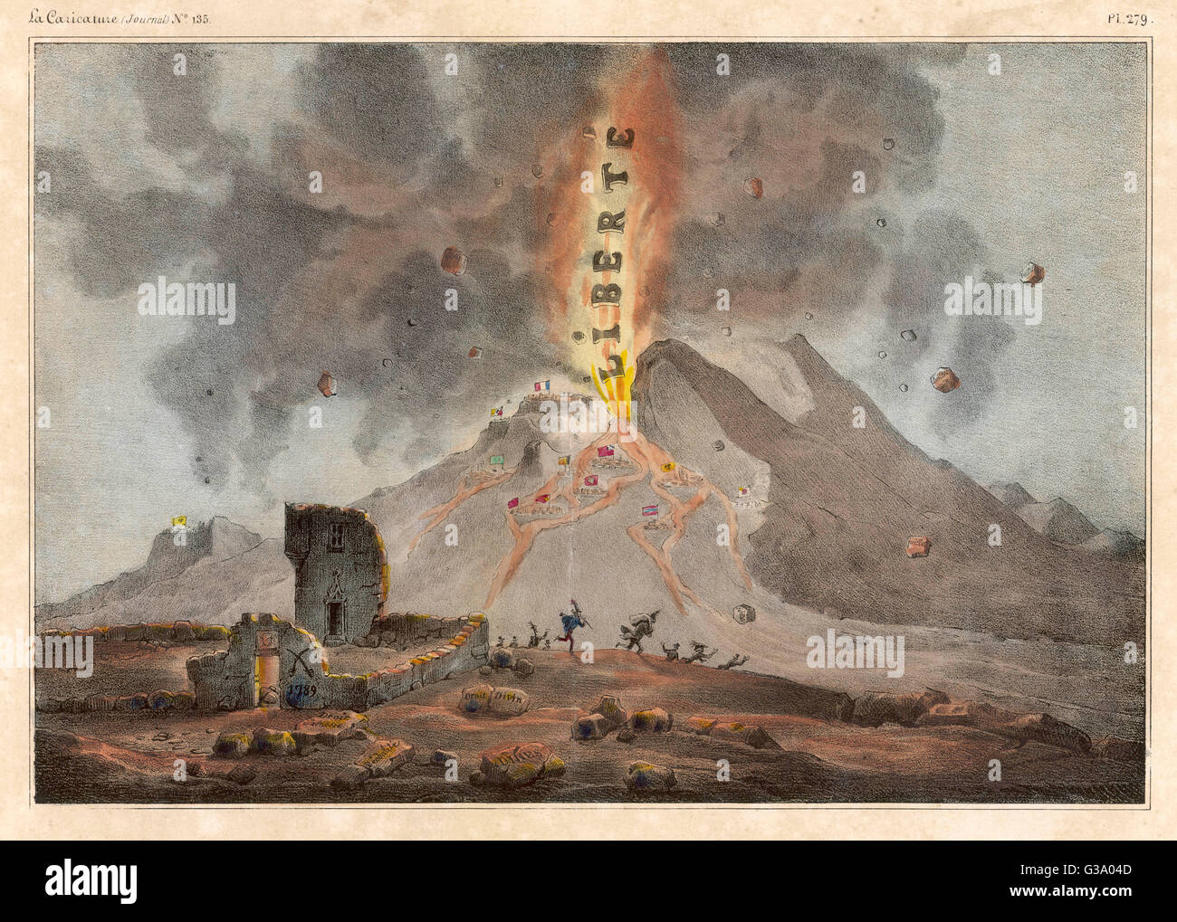 1848 seen as the third eruption of the revolutionary volcano - after ...