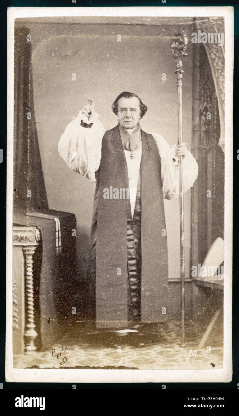 Samuel Wilberforce - Bishop of Oxford and of Winchester Stock Photo - Alamy