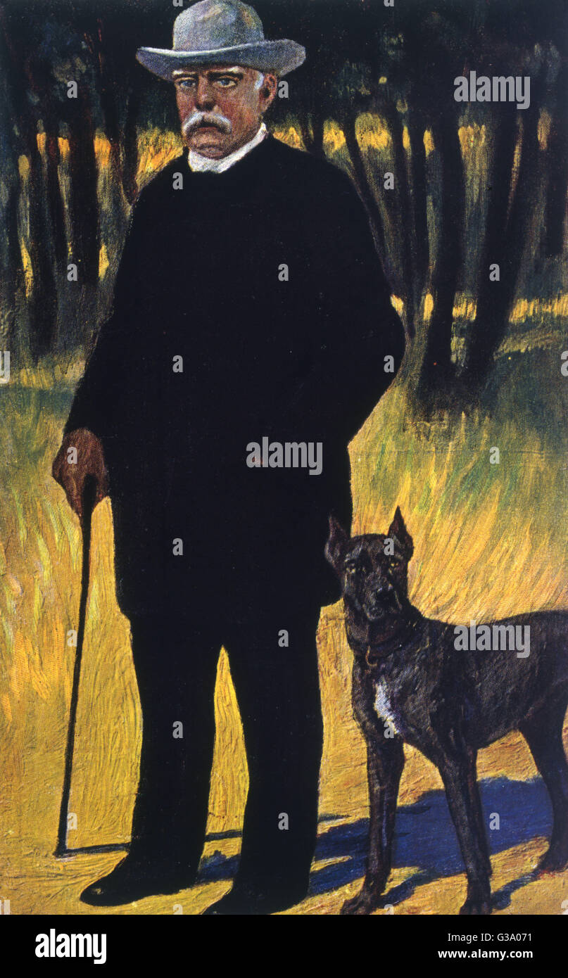 BISMARCK AND DOG Stock Photo - Alamy