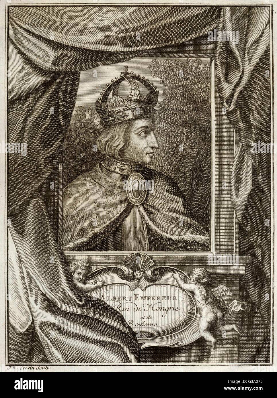 ALBRECHT II, EMPEROR Stock Photo - Alamy