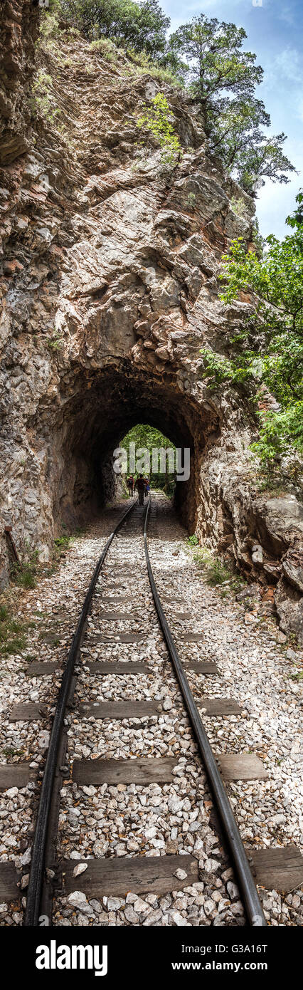 Greece train rail transport hi-res stock photography and images - Alamy
