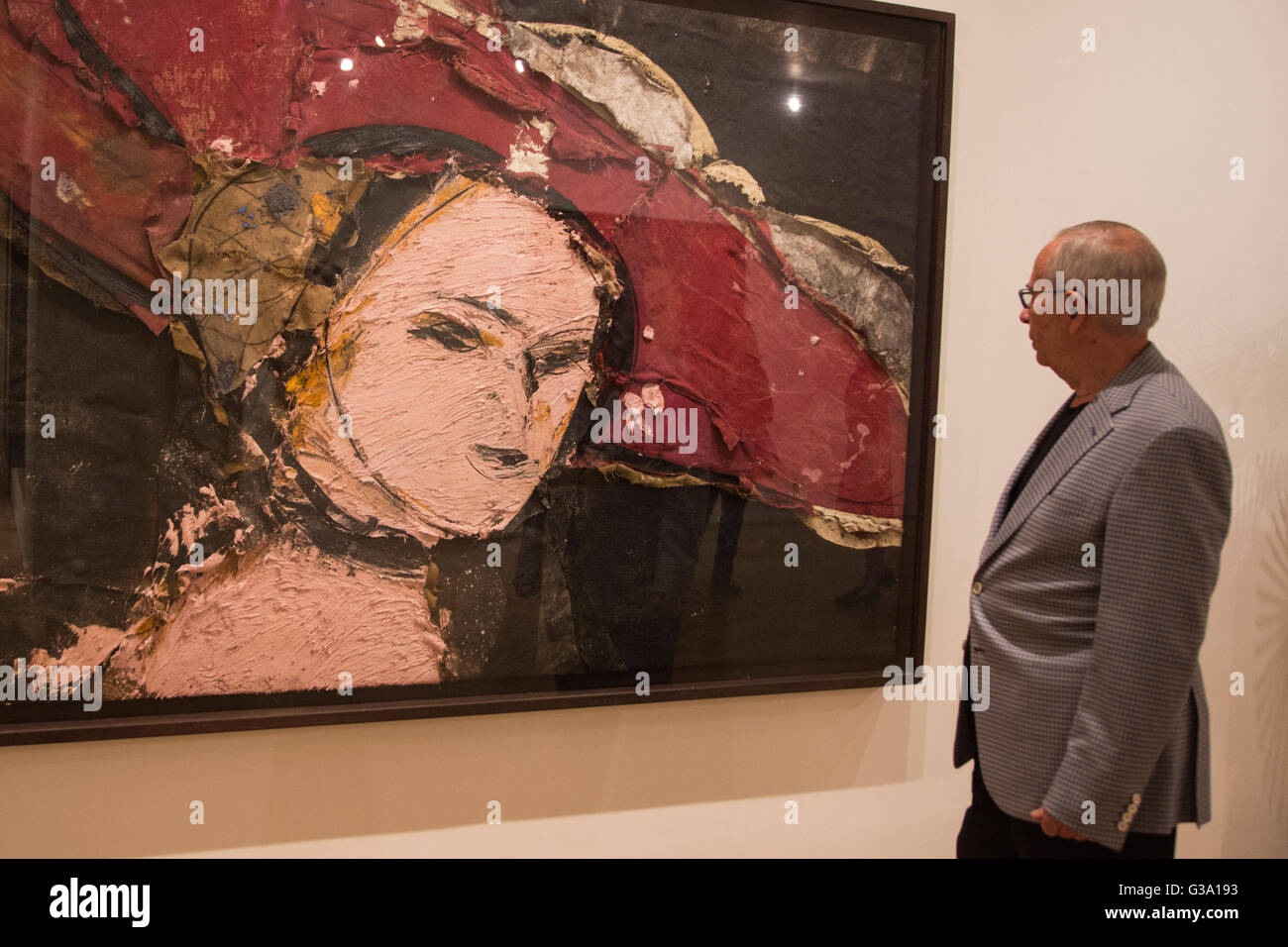 London, UK. 9 June 2016. Pictured: Spanish artist Manolo Valdes at the ...