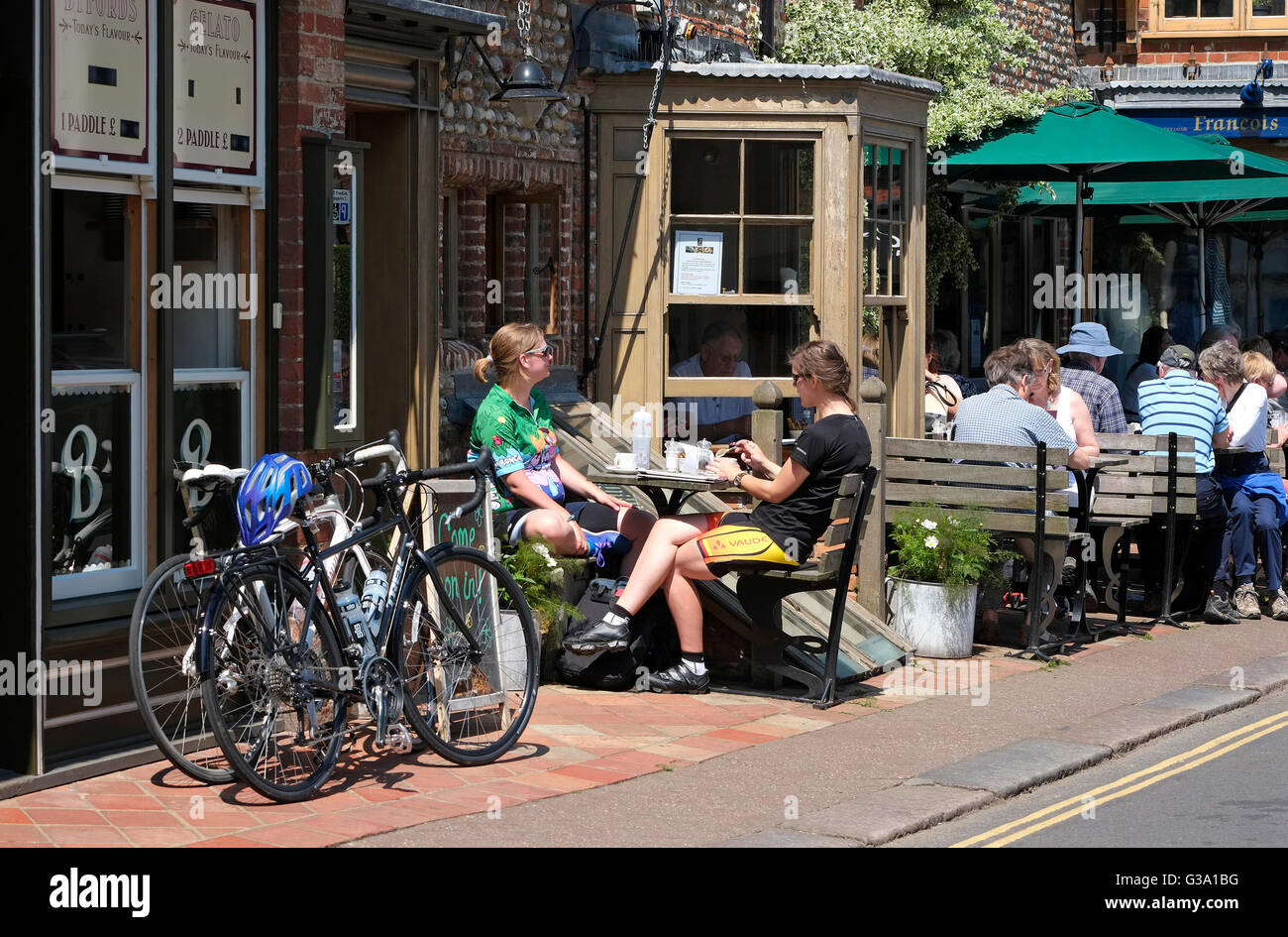 byfords restaurant in holt, north norfolk, england Stock Photo - Alamy