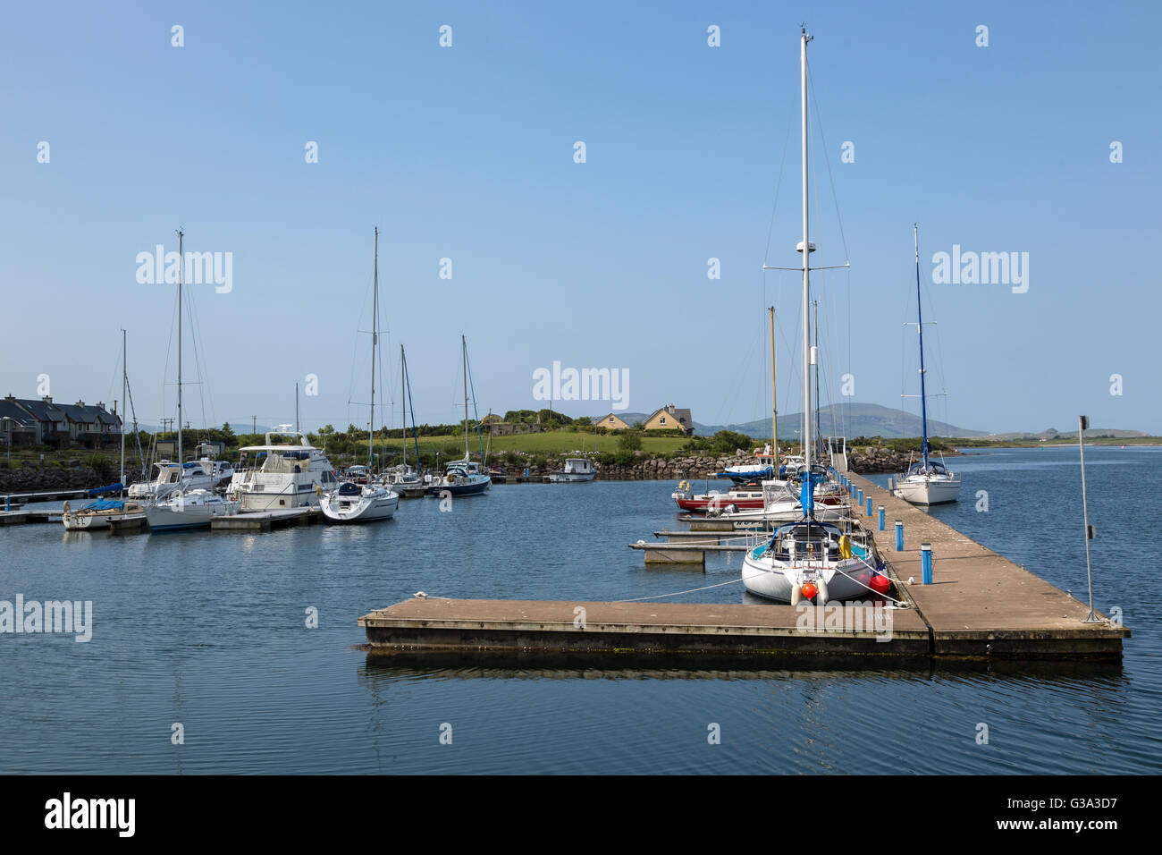 Cahersiveen Marina, County Kerry Ireland Stock Photo - Alamy