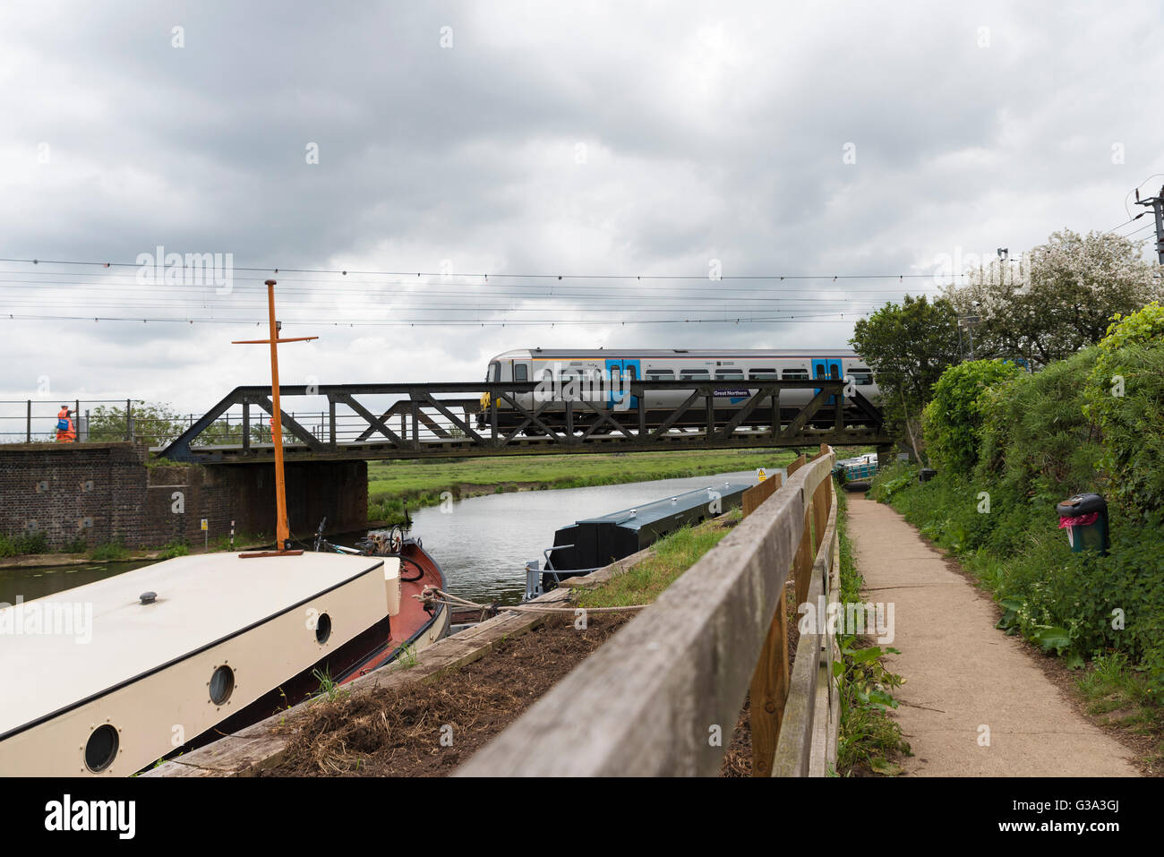 Crossing over the bridge hi-res stock photography and images - Alamy