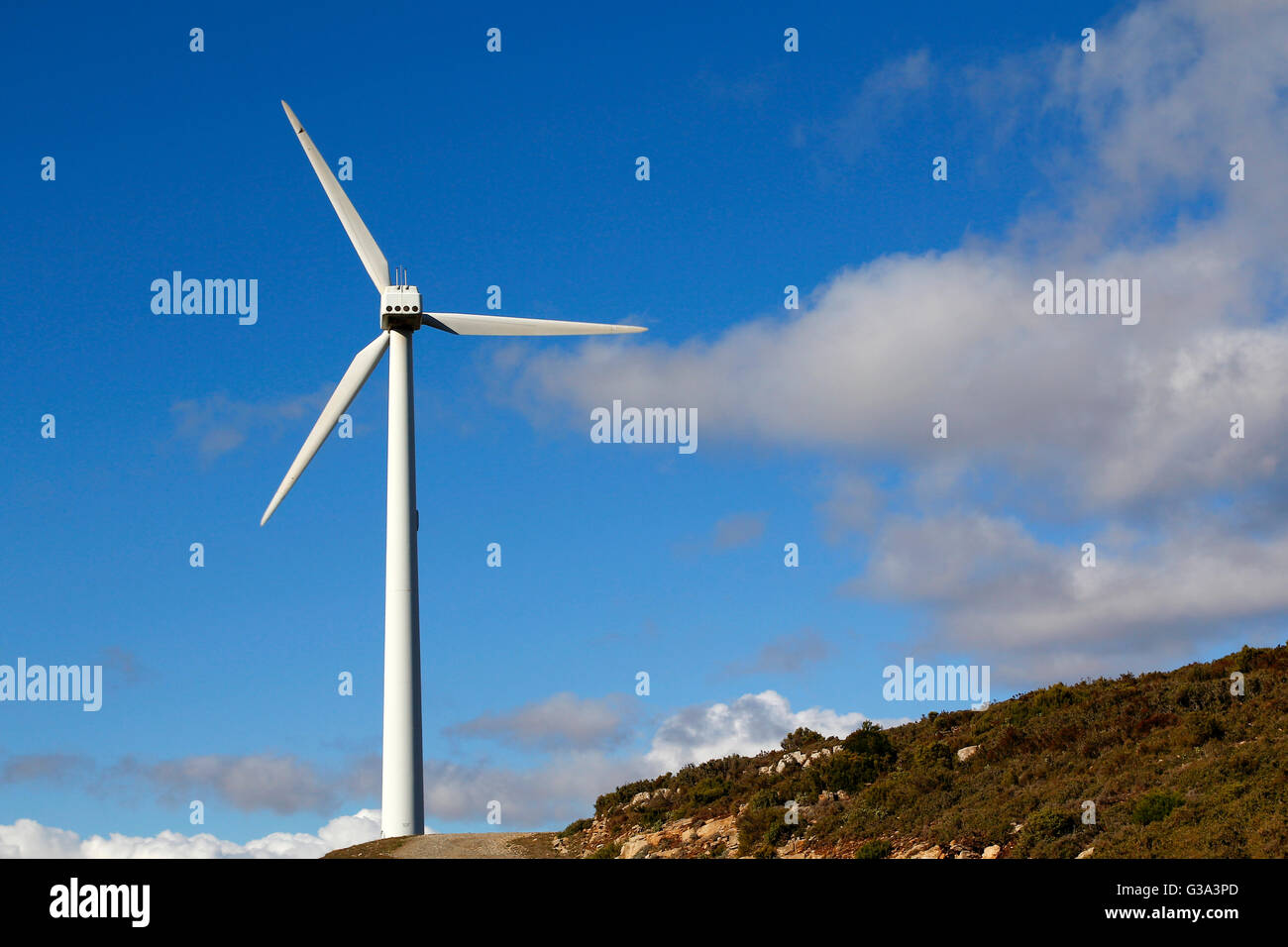Wind turbine for power generation Stock Photo - Alamy