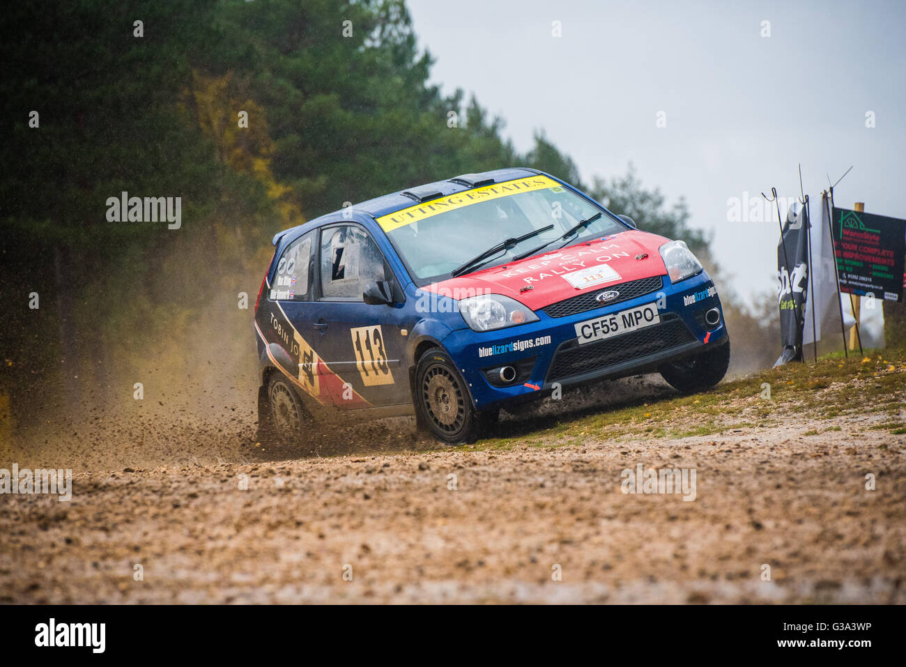 Ford fiesta rally hi-res stock photography and images - Alamy