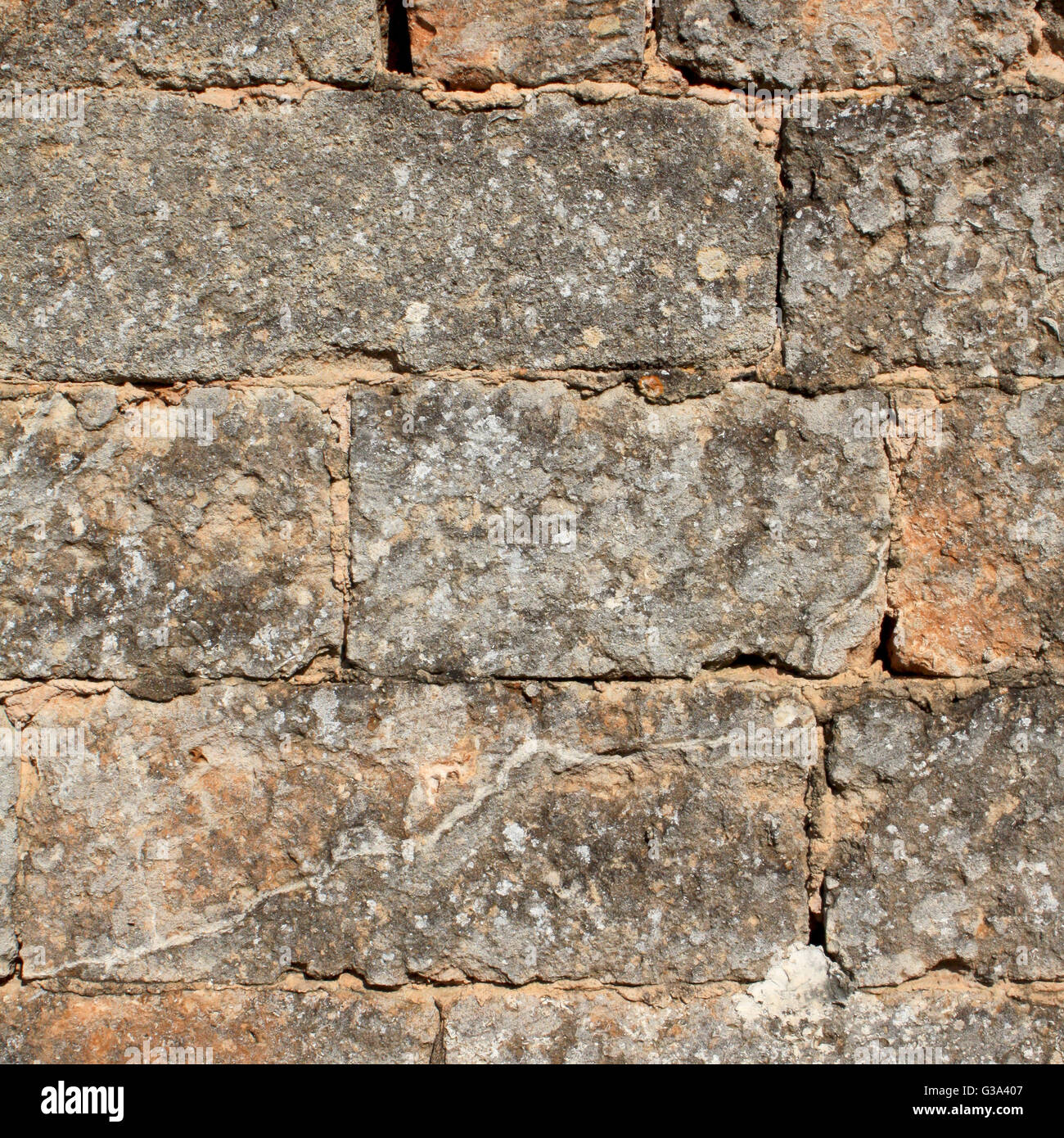 Wall brick texture in daylight Stock Photo - Alamy