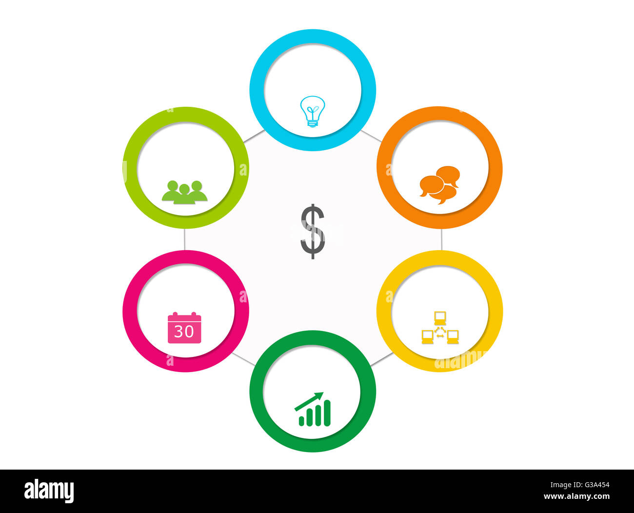Asbtract circle hi-res stock photography and images - Alamy