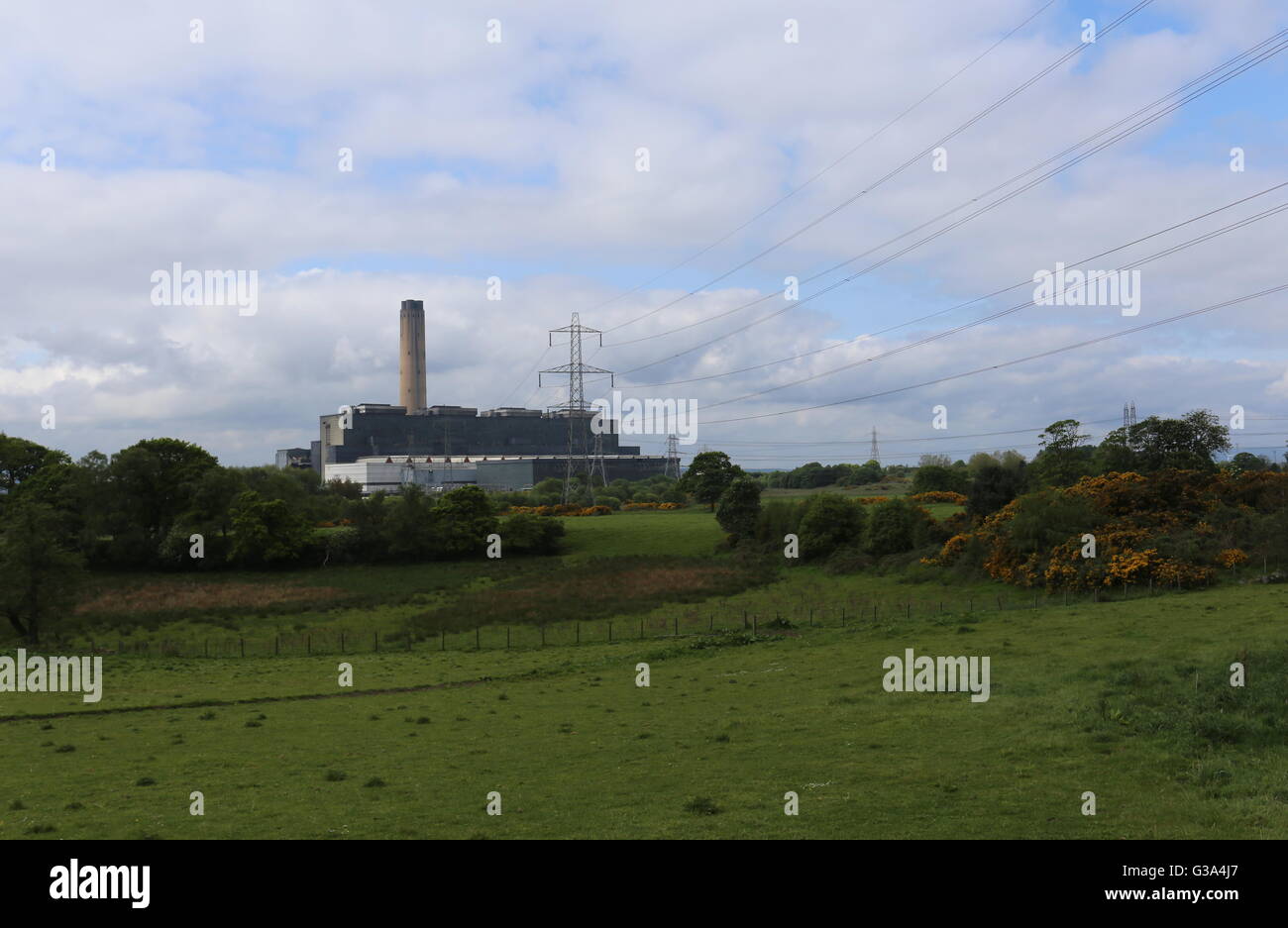 Longannet power station Fife Scotland May 2016 Stock Photo - Alamy
