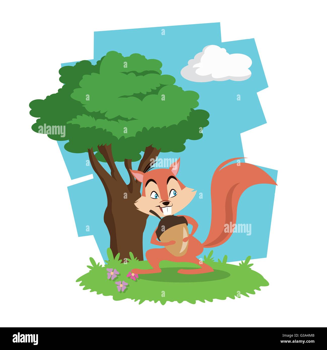 Animal cartoon design , vector illustration Stock Vector Image & Art ...