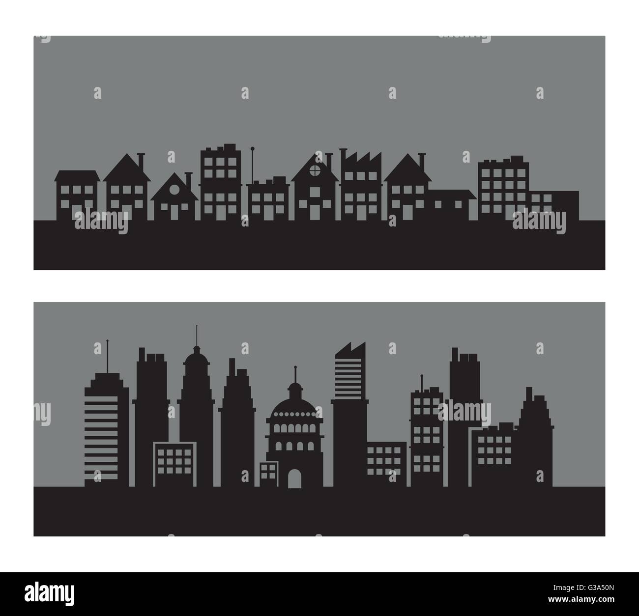 City Skyline design , vector illustration Stock Vector Image & Art - Alamy