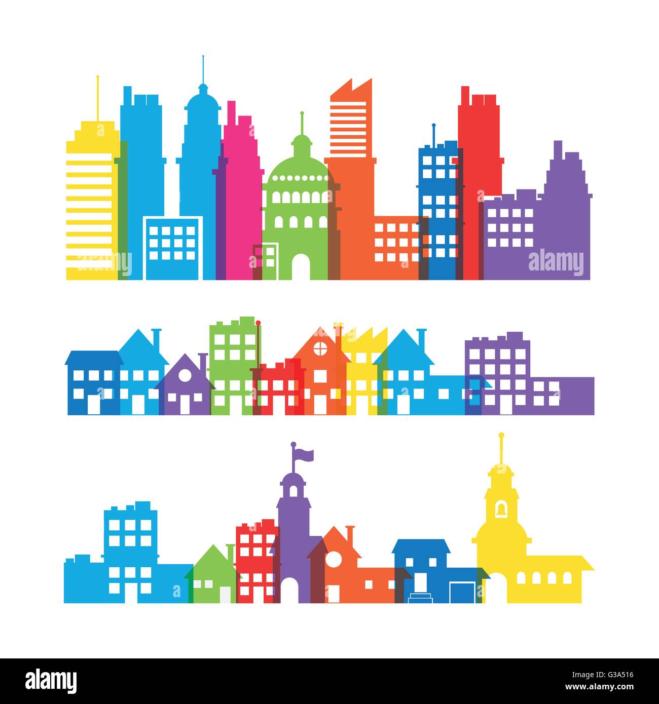 City Skyline design , vector illustration Stock Vector Image & Art - Alamy