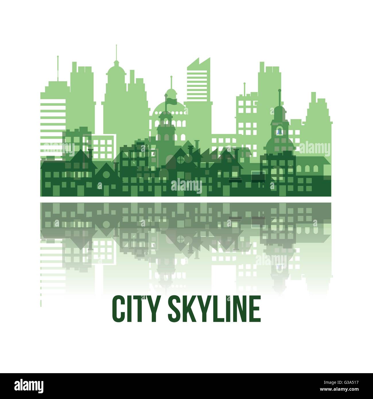 City Skyline design , vector illustration Stock Vector Image & Art - Alamy