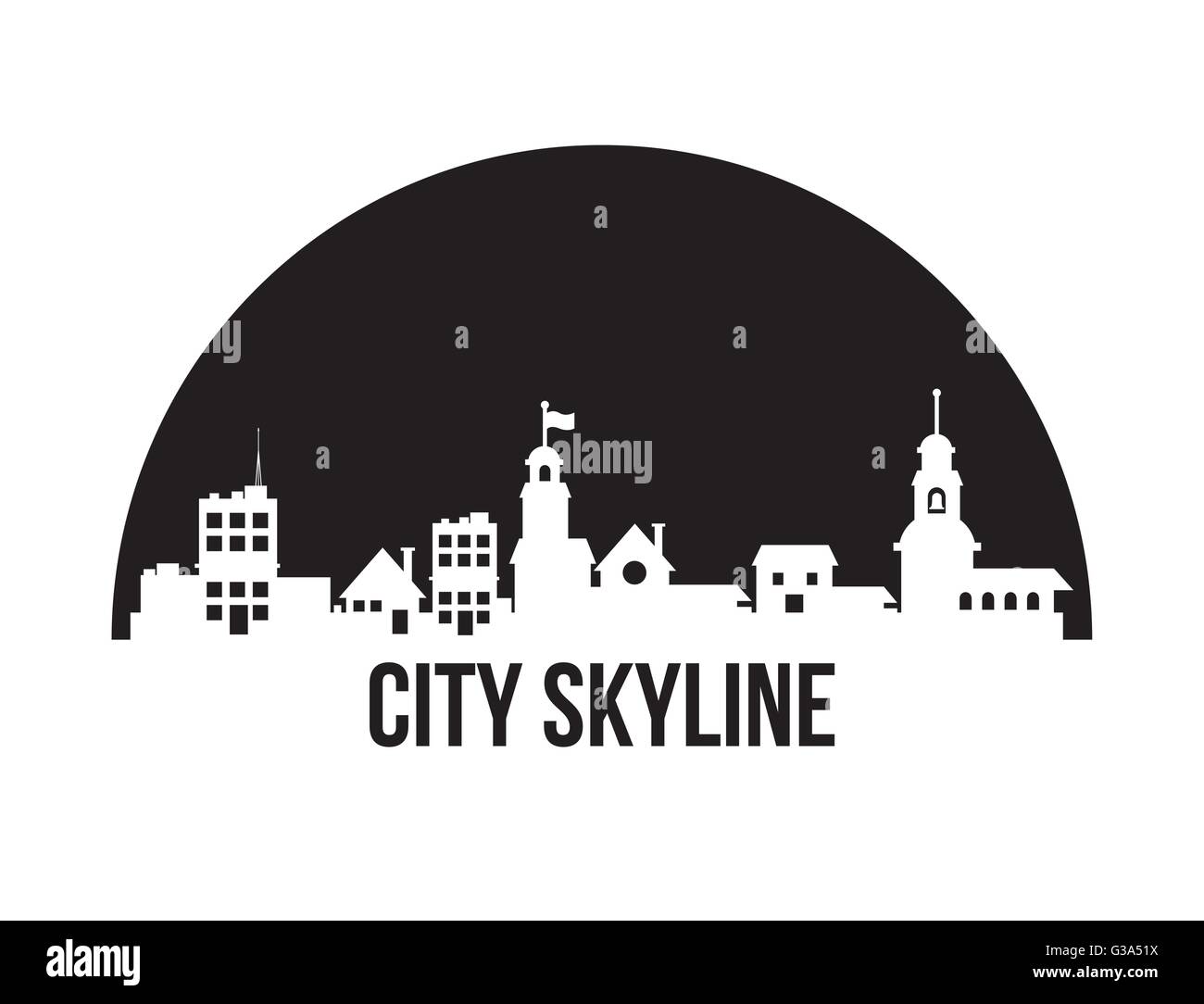 City Skyline design , vector illustration Stock Vector Image & Art - Alamy