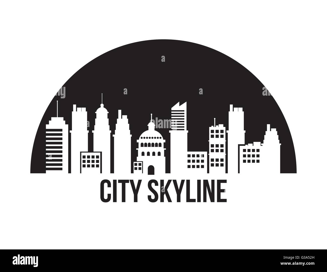 City Skyline design , vector illustration Stock Vector Image & Art - Alamy