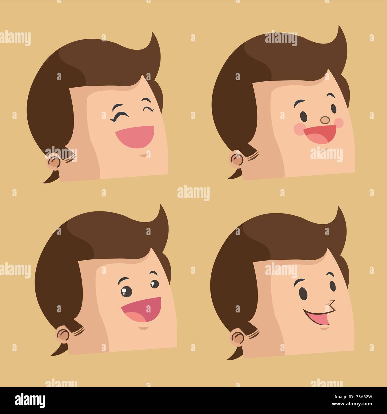 Cartoon man design , vector illustration Stock Vector Image & Art - Alamy