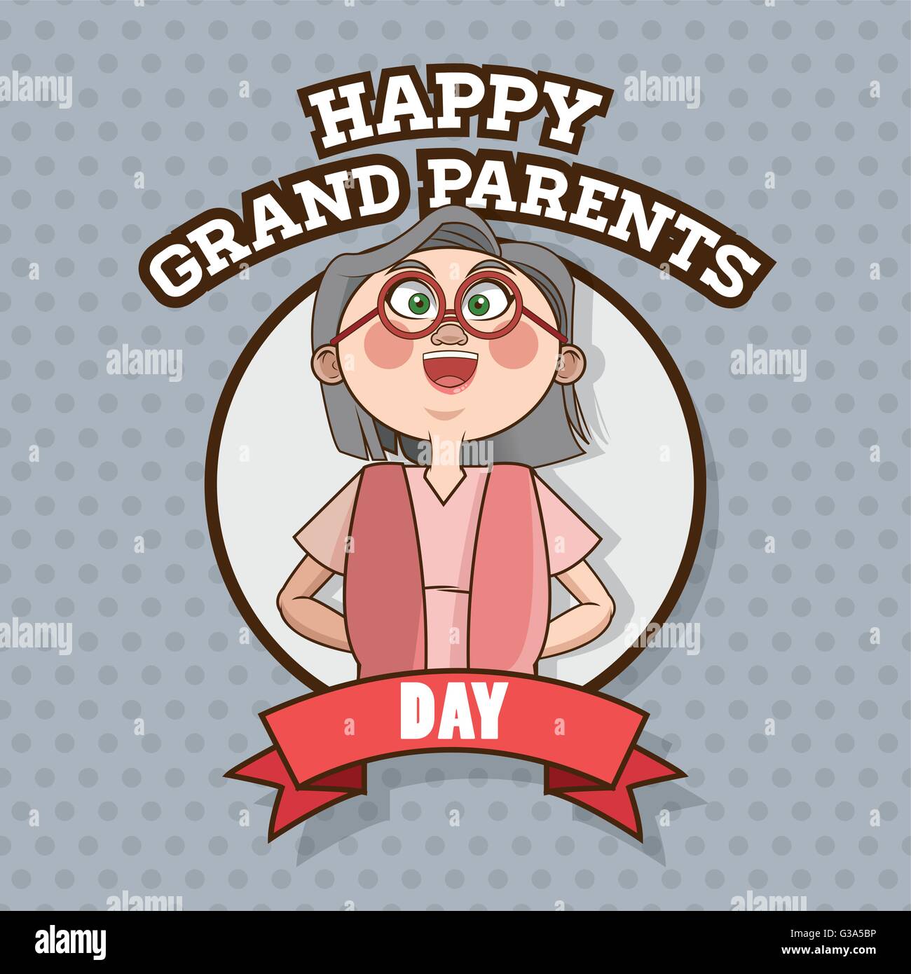 Grandparents design, vector illustration, vector illustration Stock ...