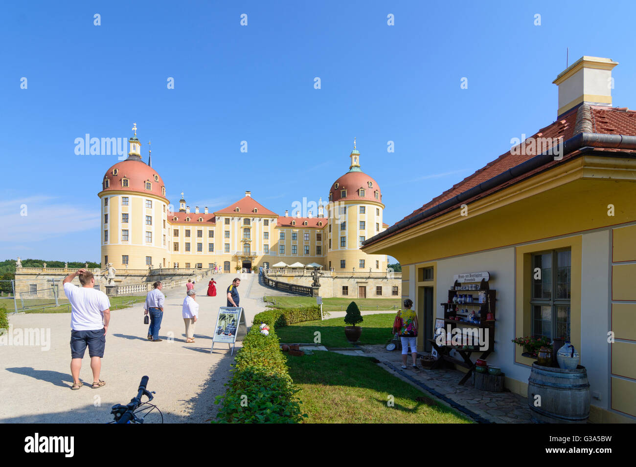 Moritzburg castle, Kavaliershaus, Germany, Sachsen, Saxony ...
