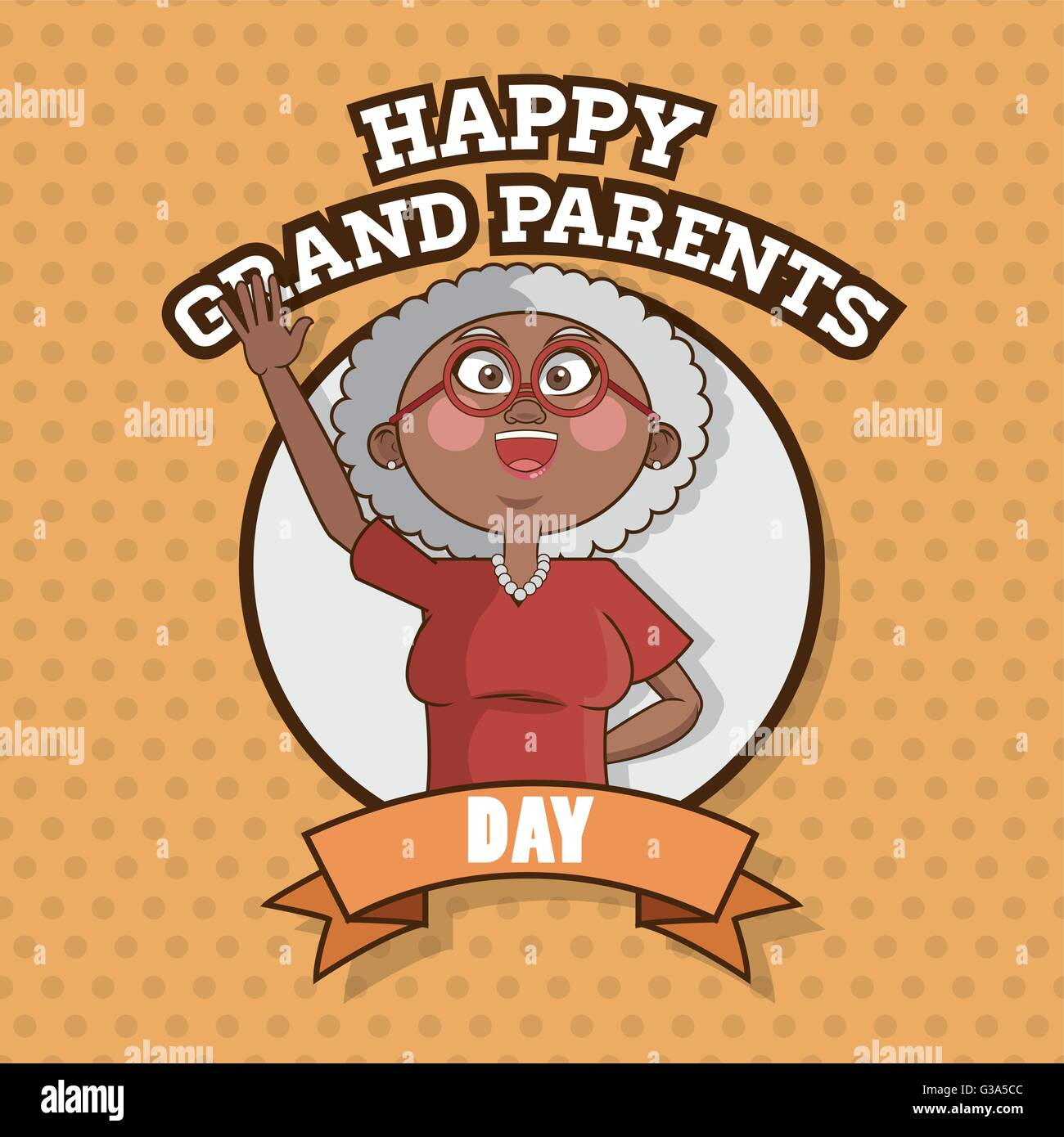 Grandparents design, vector illustration, vector illustration Stock ...