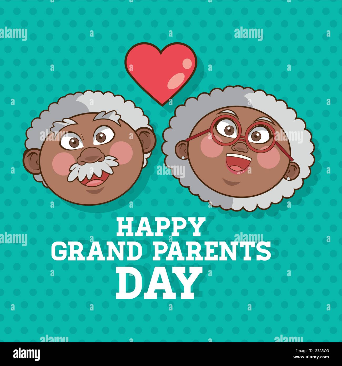 Grandparents design, vector illustration, vector illustration Stock ...