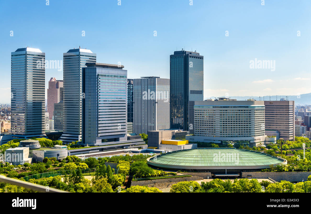 Osaka japan city skyline hi-res stock photography and images - Alamy