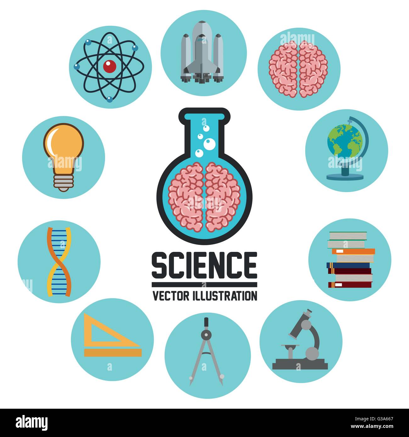 Science icons design , vector illustration Stock Vector Image & Art - Alamy