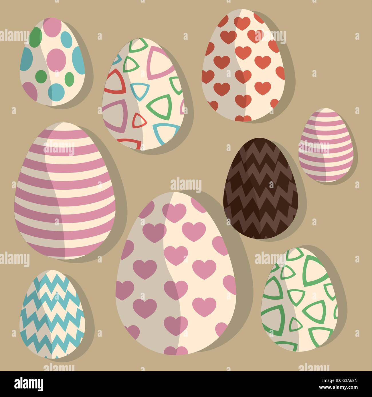 Happy easter design , vector illustration Stock Vector Image & Art - Alamy
