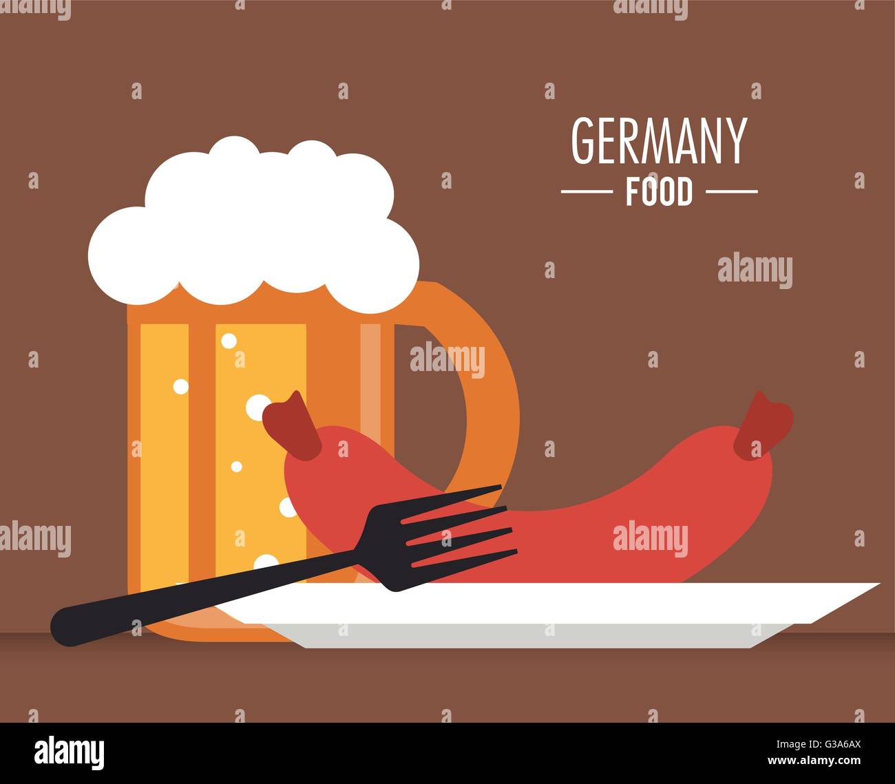 Germany design. Culture icon. vector illustration Stock Vector Image ...