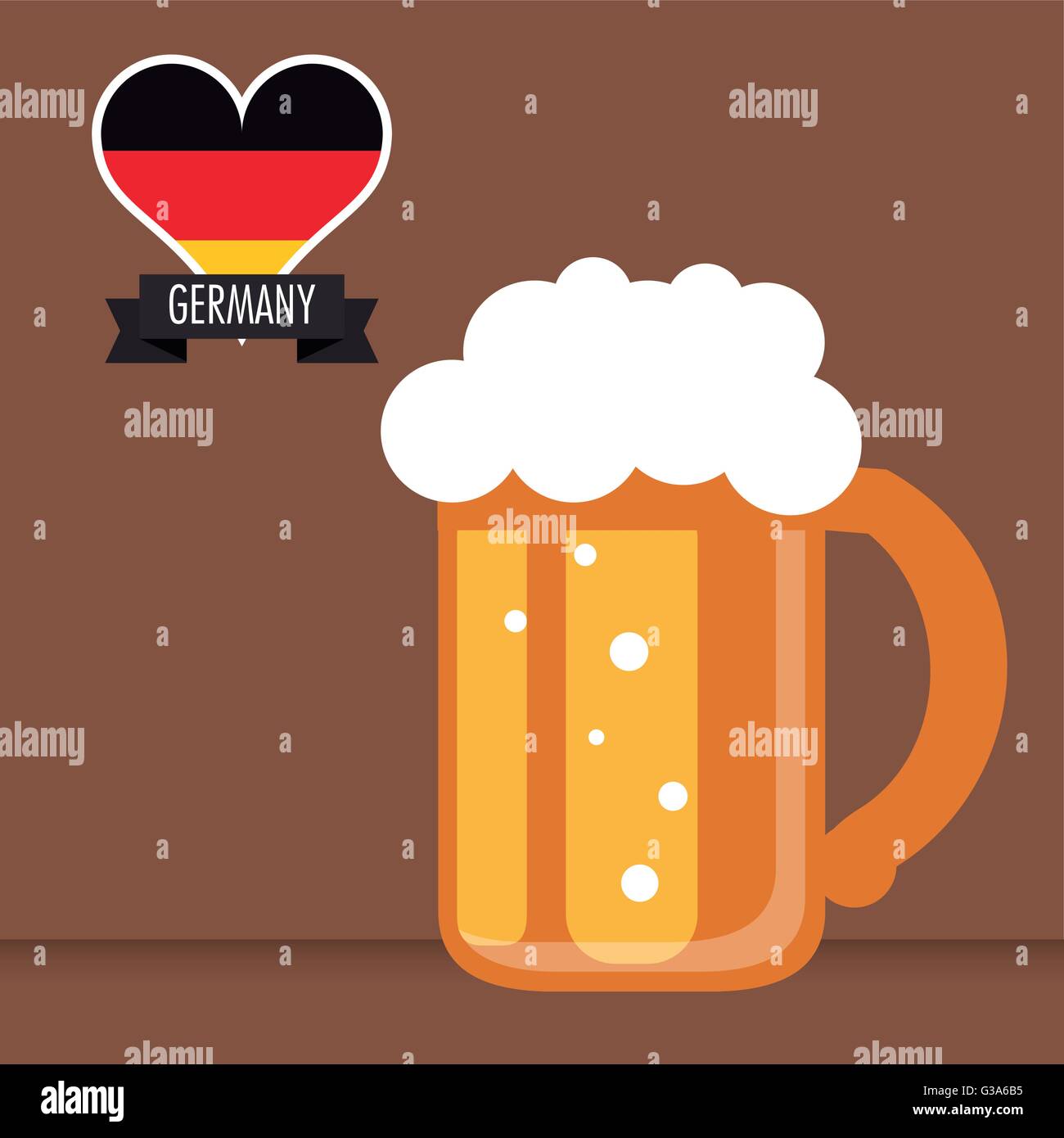 Germany design. Culture icon. vector illustration Stock Vector Image ...