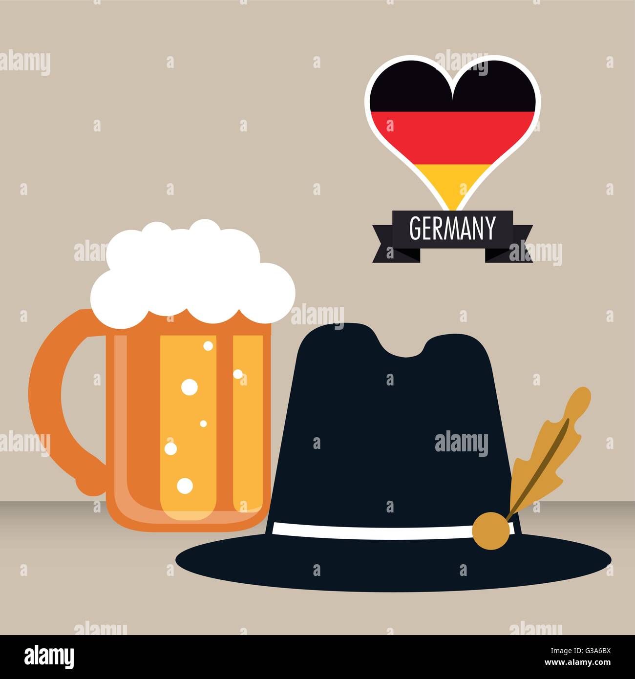 Germany design. Culture icon. vector illustration Stock Vector Image ...