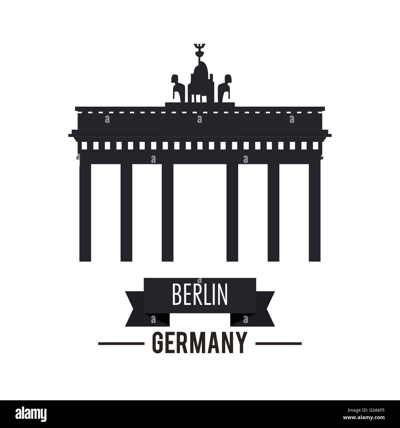 Germany design. Culture icon. Flat illustration, vector graphic Stock ...